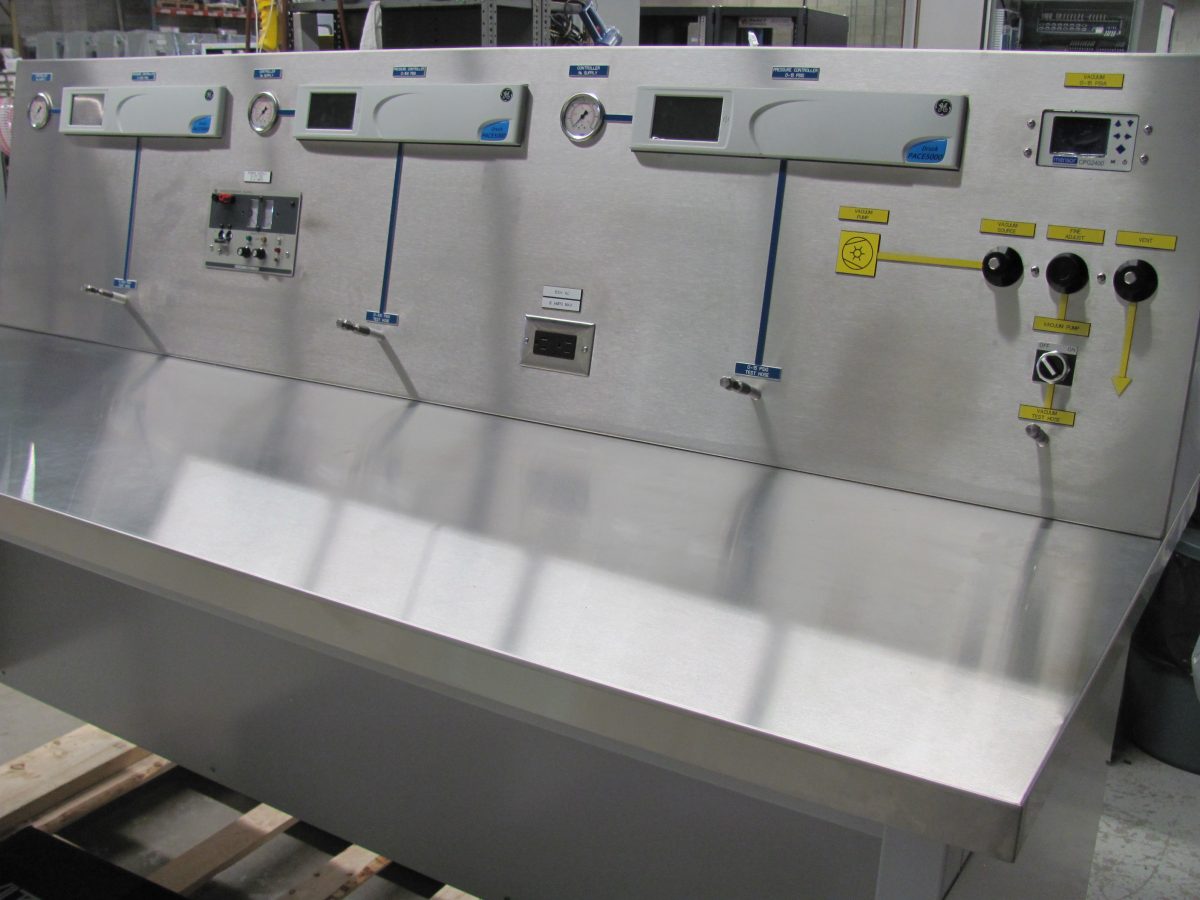CUSTOM PRESSURE CALIBRATION BENCH DELIVERED TO ELECTRIC UTILITY ...